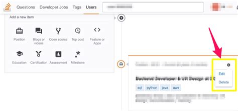 How Do I Edit The Title And Links In My Developer Story Meta Stack