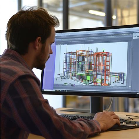 The Use Of Advanced Software For Structural Analysis And Simulation Premium Ai Generated Image