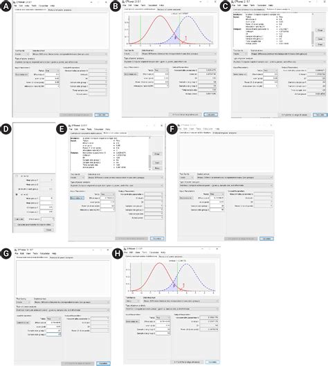 Table 1 From Sample Size Determination And Power Analysis Using The G