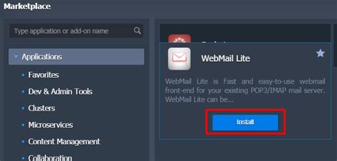 Webmail Lite On Cloudjiffy Paas Cloudjiffy