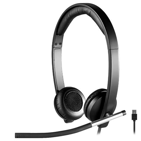 Fone de Ouvido Logitech H E Stereo Com Fio Preto Visãovip Informática