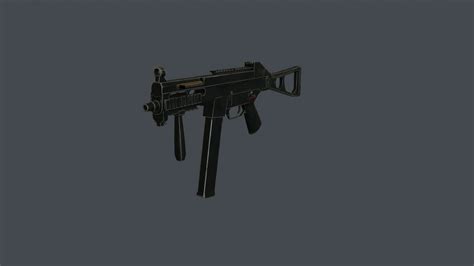 3d Ump 45 Model Turbosquid 1177828