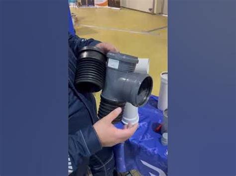 Тройник - восстановитель раструба для канализационных труб. RTP - YouTube