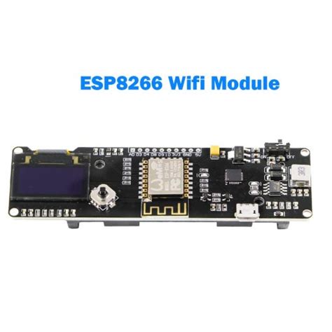Esp8266 Nodemcu With 096 Oled Extended Temperature And Humidity Development Board Makers