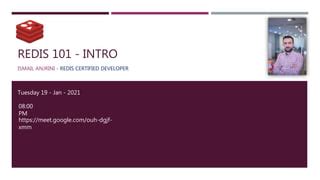 Redis INTRO PPT
