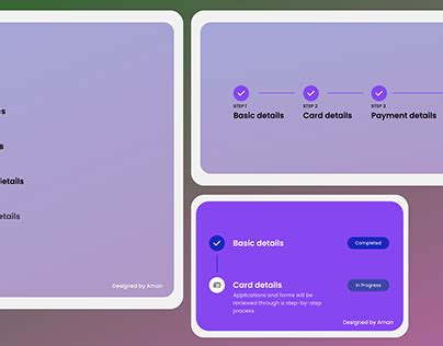 Stepper Ui Design Projects Photos Videos Logos Illustrations And Branding Behance