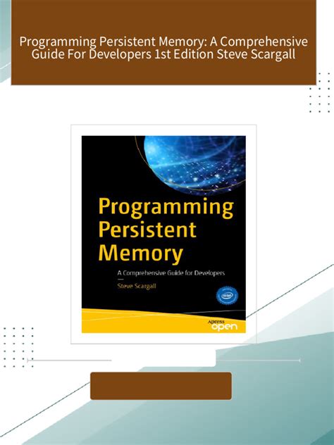Instant Download Programming Persistent Memory A Comprehensive Guide