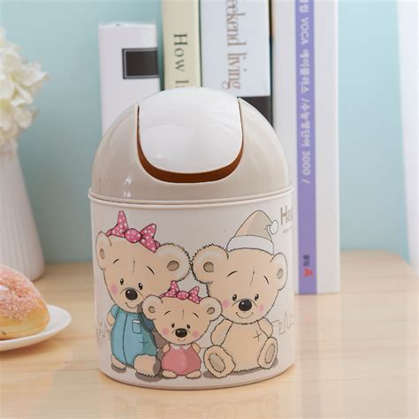 桌面摇盖垃圾桶客厅小号大号垃圾篓家用卫生间小纸篓翻盖垃圾筒 虎窝淘