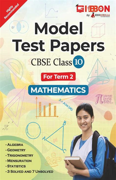 Bookscape Buy Model Test Papers For Cbse Mathematics Class X Term 2
