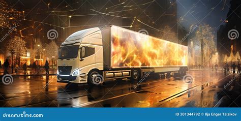 Enhance The Blurred Bokeh Effect With Retail And E Commerce Logistics
