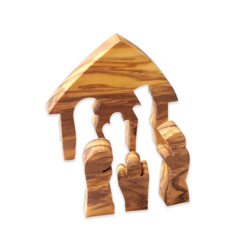 Olivenholz Krippe Aus Bethlehem Bonifatiuswerk