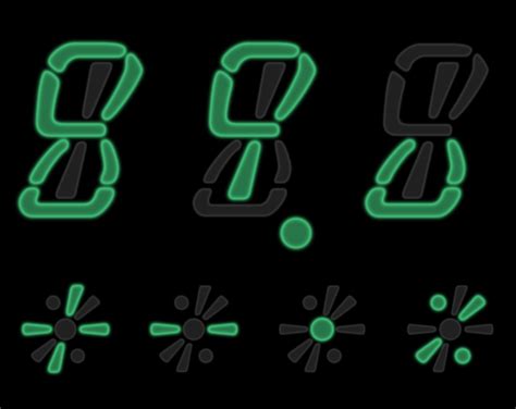 Analog Digits Font Pack Volume 2 By Speak The Sky