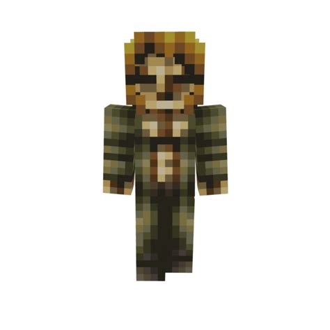 Liquid Snake Artwork Version Minecraft Skin