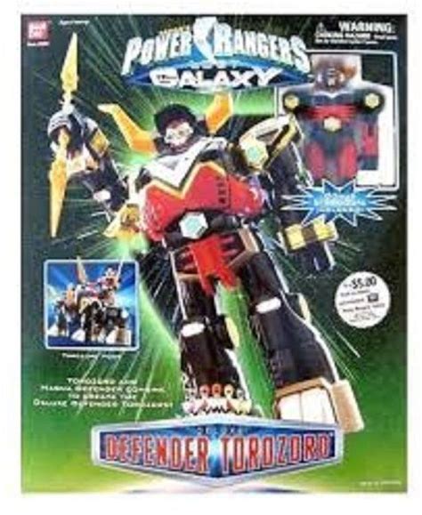 1998 Bandai Power Rangers Lost Galaxy Deluxe Defender Torozord With