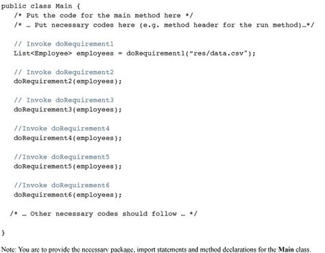 Solved Create A Project Using Intellij Based On The