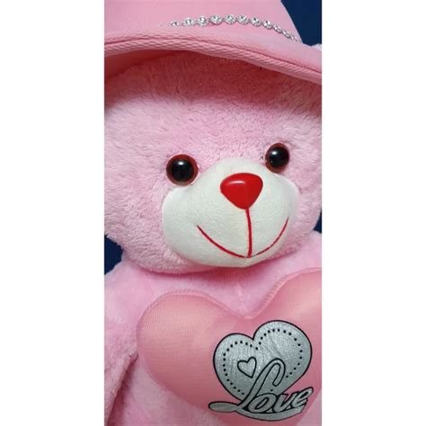 کمدا قیمت و خرید خرس عروسکی ابعاد قد 60 رنگ صورتی