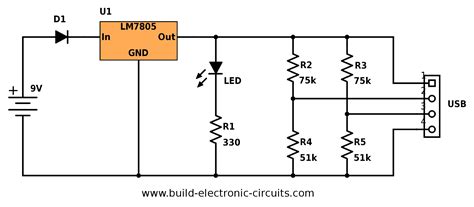 5v Usb Circuit Diagram