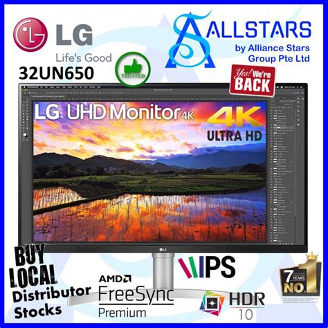 (ALLSTARS : We are Back PROMO) LG 32UN650 / LG 32UN650-W 31.5 inch UHD ...