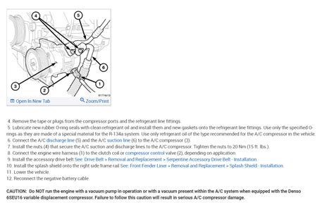How To Remove The A C Compressor