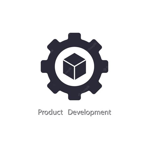 Premium Vector Product Development Concept Icon Geometric Modern Design