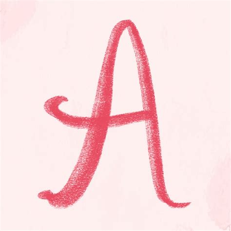 Cursive Letter Red Images Free Photos PNG Stickers Wallpapers Backgrounds Rawpixel