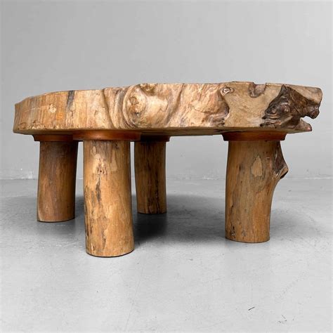 Japanese Log Table 1950s For Sale At Pamono