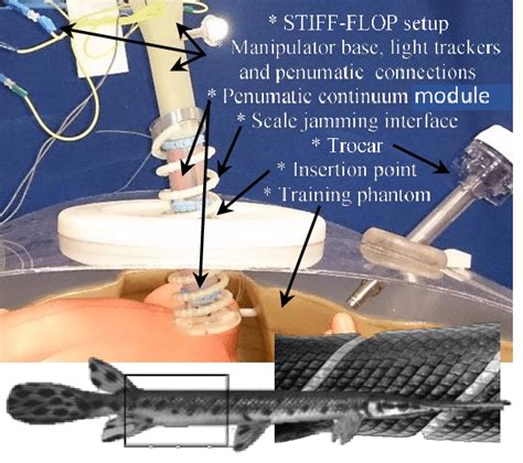 Stiff Flop Continuum Manipulator With Scale Jamming For Surgery Top Download Scientific