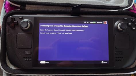 Library Error Rsteamdeck