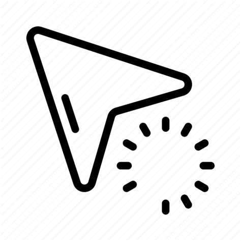 Loading Cursor Arrow Pointer Clicker Mouse Icon Download On