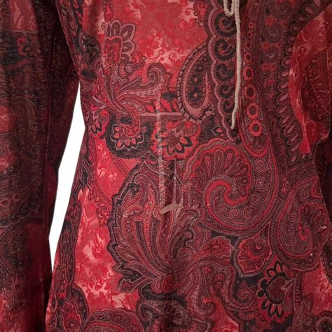 Paisley Print Blouse Brand Self Esteem Size Depop