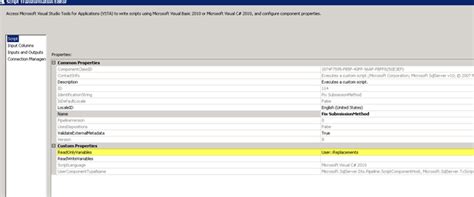 salvo z ssis character replacement using the script component