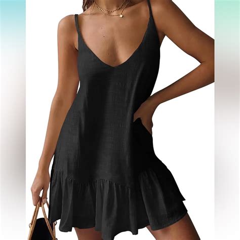 Summer Swimsuit Cover Up Dress Gem