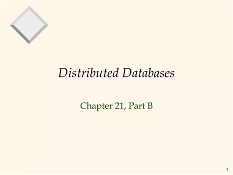 PPT Distributed Databases PowerPoint Presentation Free Download ID