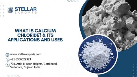 What Is Calcium Chloride Stellar Exports