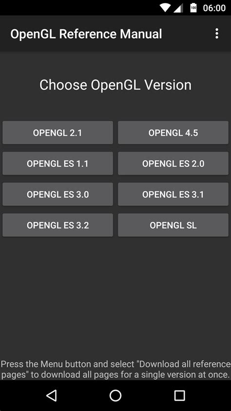 Opengl Reference Manual Apk For Android Download
