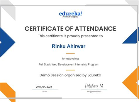 Rinku Ahirwar On Linkedin Shere Edureka Fullstackwebdevelopment