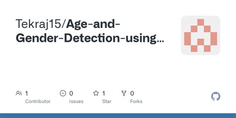 Github Tekraj15age And Gender Detection Using Cnn