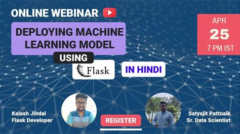 Deploy Machine Learning Models Using Flask And Python Data Science Webinar Satyajit Pattnaik