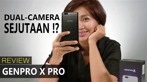 Review Genpro X Pro Smartphone Ram Gb Dual Camera Sejutaan Youtube