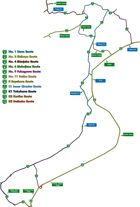 Карта Shutoko Revival Project