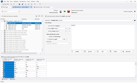 Weight Unit Generator