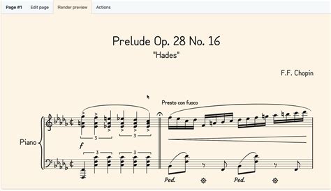 unison draw music with words r lilypond