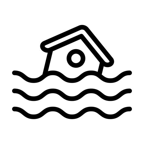 Flood Icon Design 10748152 Vector Art At Vecteezy