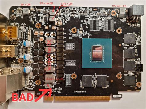 3060 3 Gb Gigabyte Faulty Inductor Rgpurepair