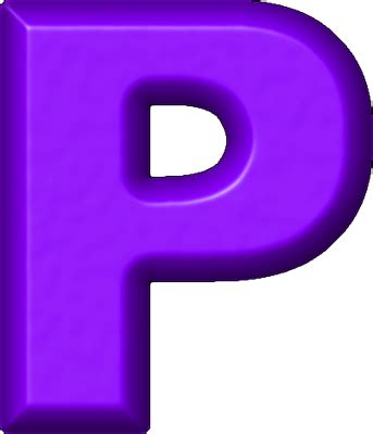 Буква P PNG