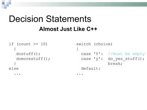 C Sharp Basics Ppt