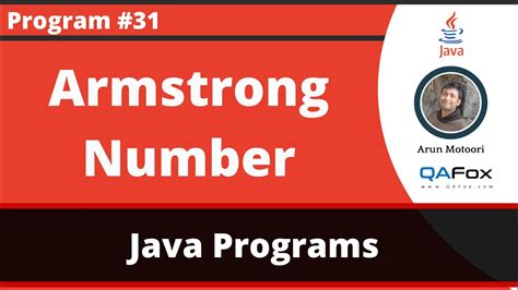 java program to find whether the given number is an armstrong number