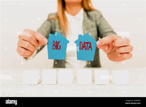 Handwriting Text Big Data Word For Sets That So Complex That