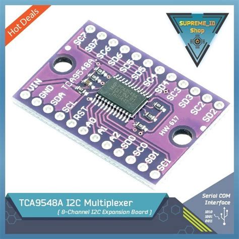 Tca9548a PCA9548A 8 Channel I2C IIC Multiplexer Expansion Board Module Shopee Singapore