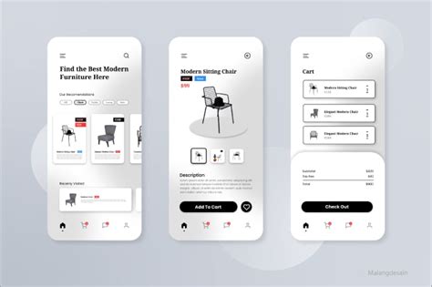 Design Mobile App Ui Ux With Figma For Ios And Android By Malangdesain Fiverr